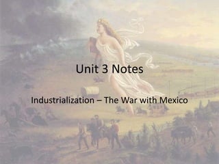 Unit 3 - Westward Expansion | PPTX