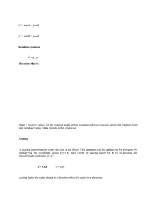 Unit 3 notes | PDF