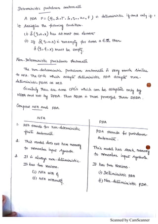 unit 3 notes Notes and materials with examples | PDF