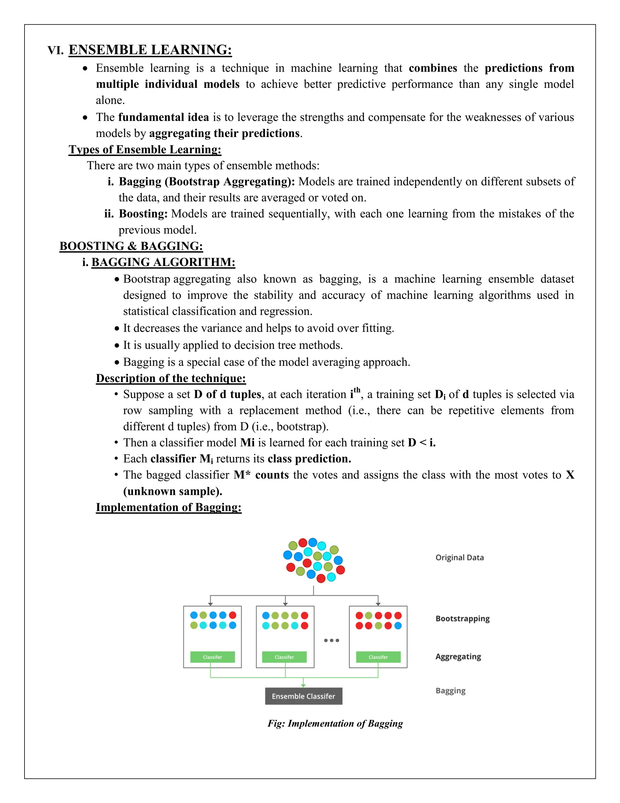 22PCOAM16 _ML_Unit 3 Notes & Question bank | PDF