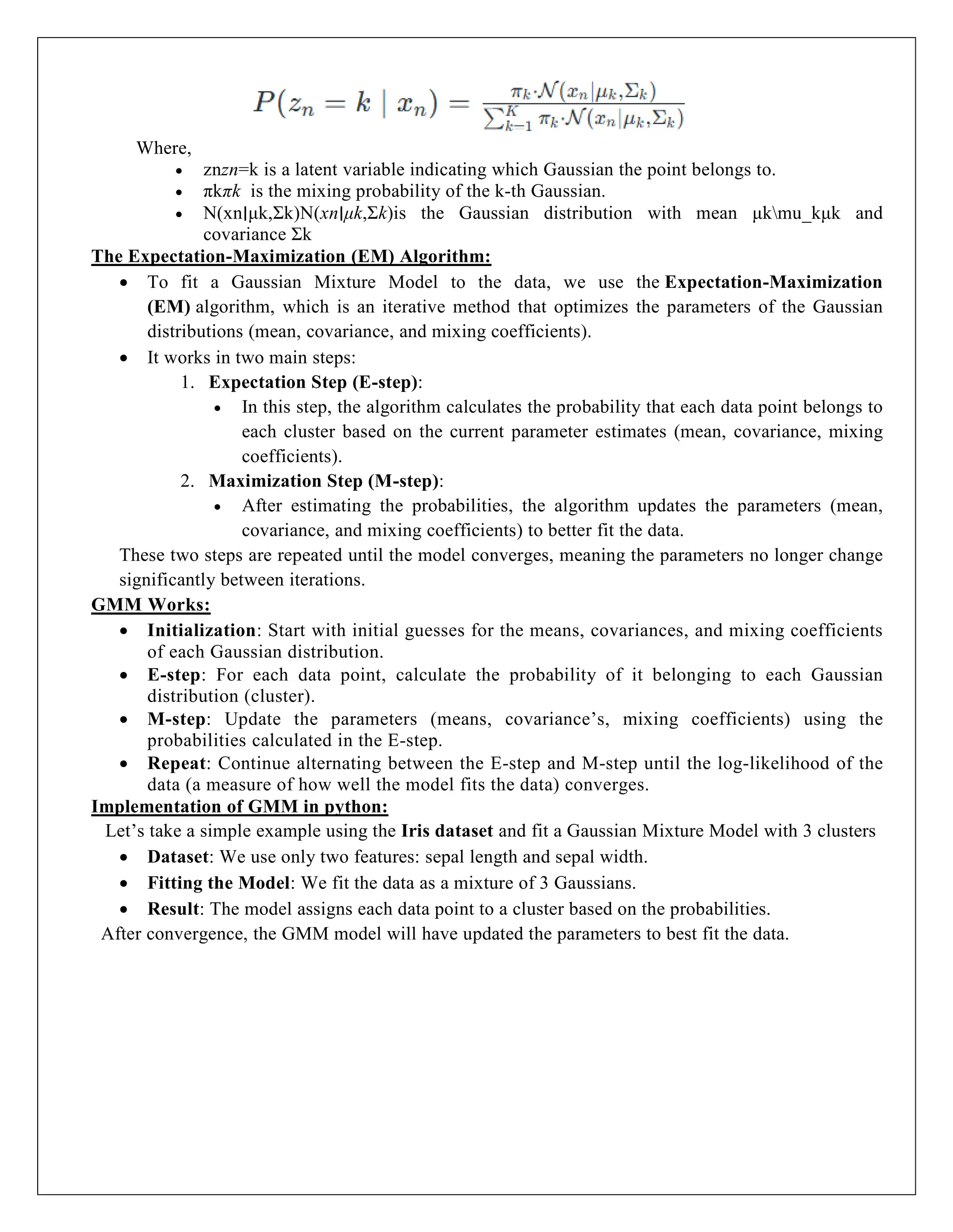 22PCOAM16 _ML_Unit 3 Notes & Question bank | PDF