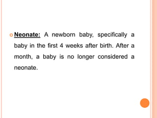Unit 3 nsg.care of neonate | PPTX