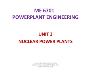 Unit 3 nuclear power plants | PPT