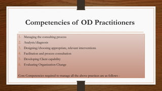 Organization change development and types | PPT