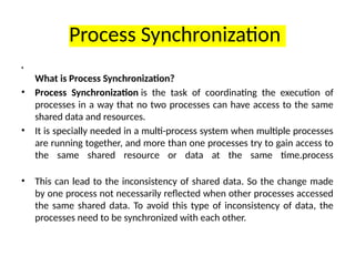 operating system notes of unit 3 explanation | PPT