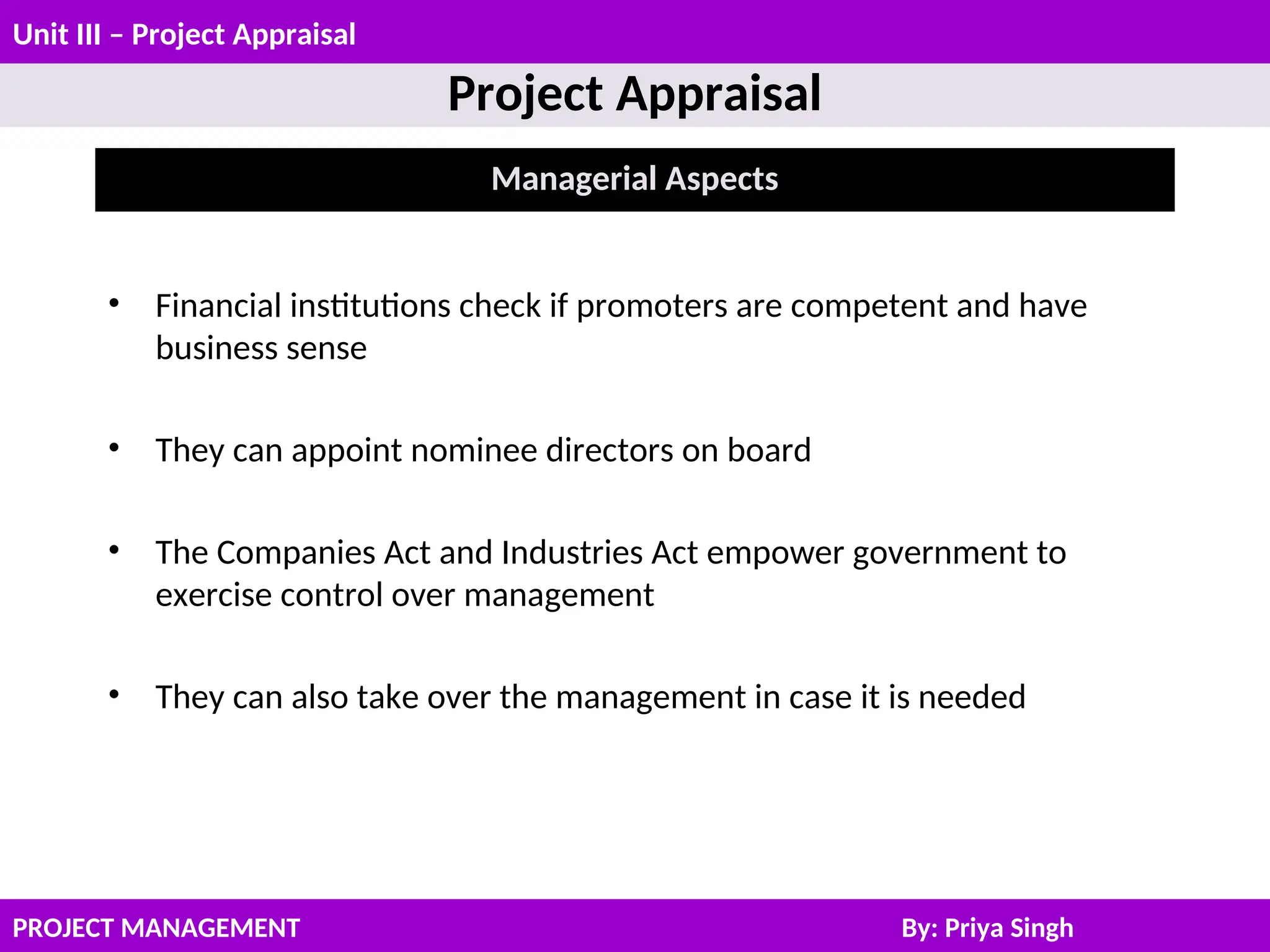 Unit 3 PART 1 Project management.ppt related to role of project ...