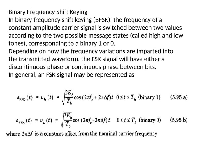 Unit 3 Constant Envelope Modulation Part 2 Pptx