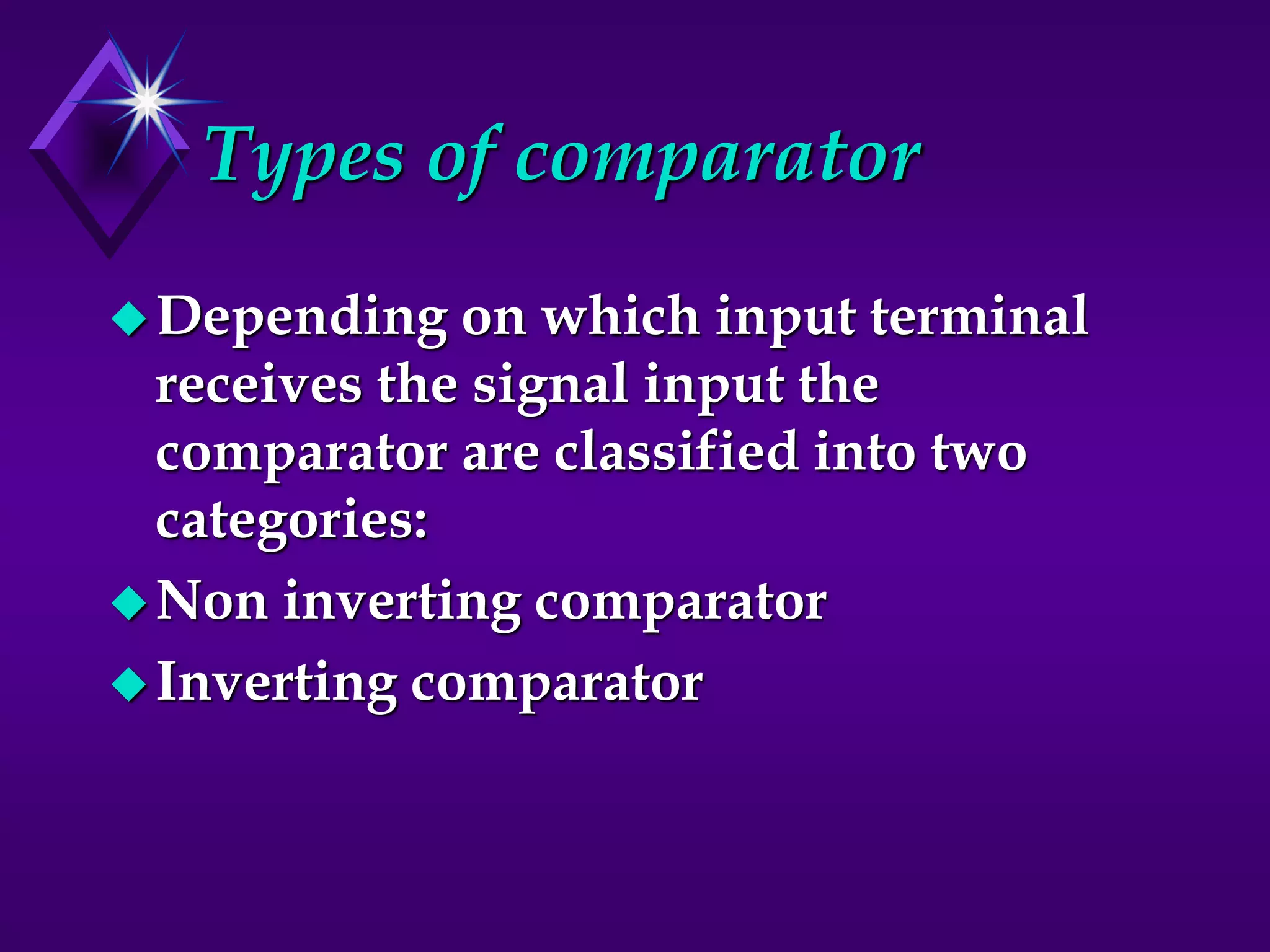 Comparator | PPT