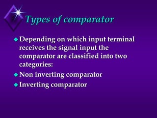 Comparator | PPT