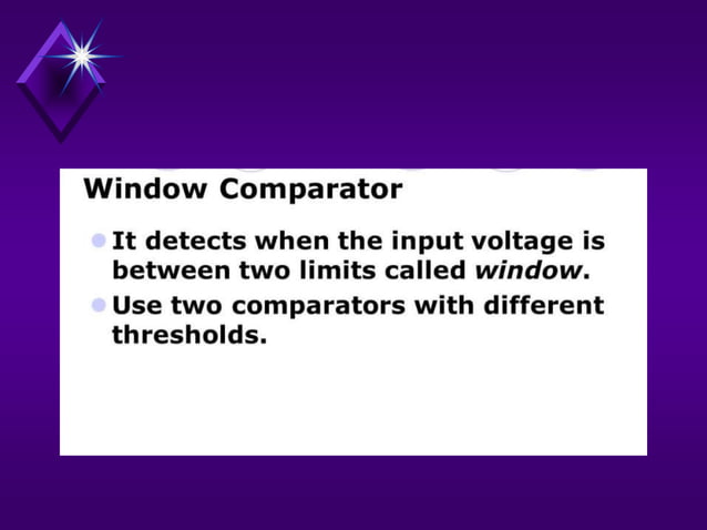 Comparator | PPT | Consumer Electronics | Technology & Computing