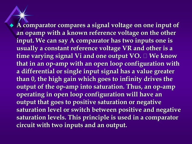 Comparator | PPT | Consumer Electronics | Technology & Computing