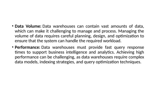 Business intelligence unit 3 ppt. It explored working of BI tools | PPTX