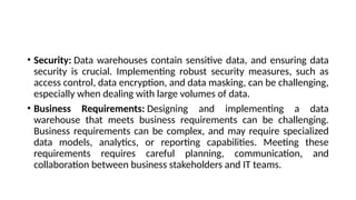 Business intelligence unit 3 ppt. It explored working of BI tools | PPTX