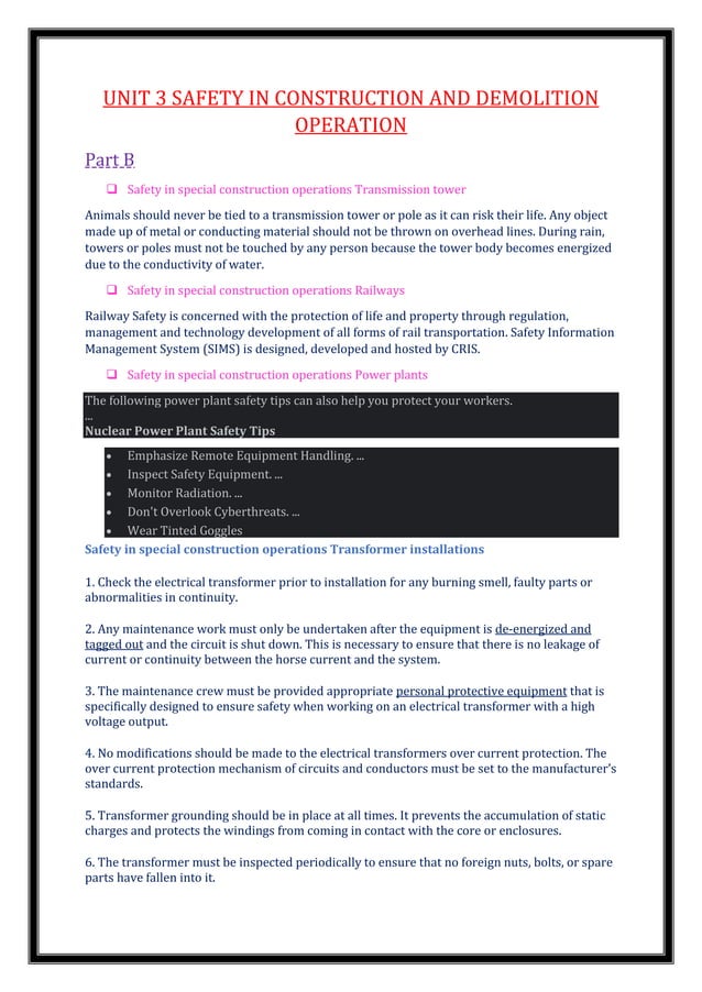 UNIT 3 Part B - Safety in Special Construction Operations.pdf