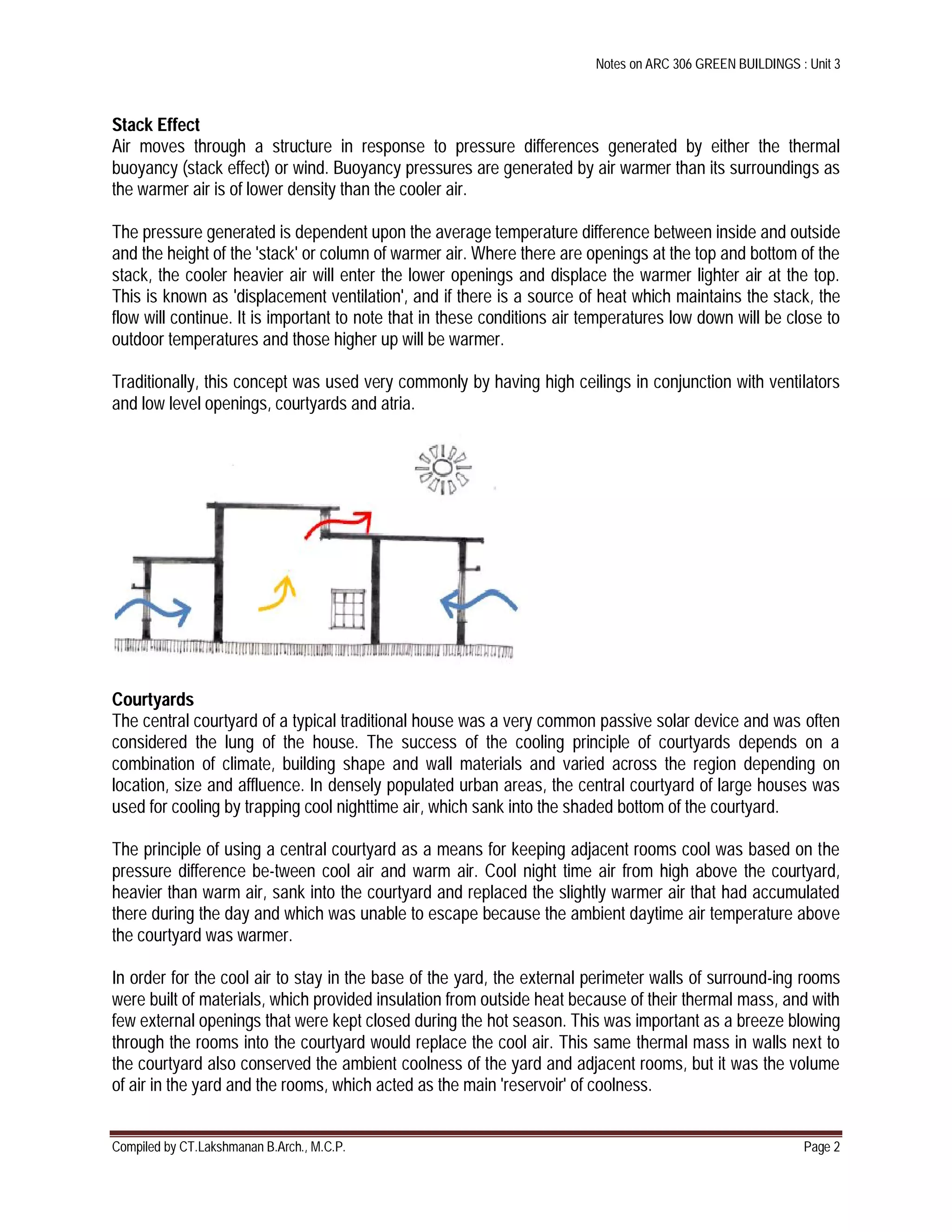 Green Buildings-passive cooling techniques | PDF