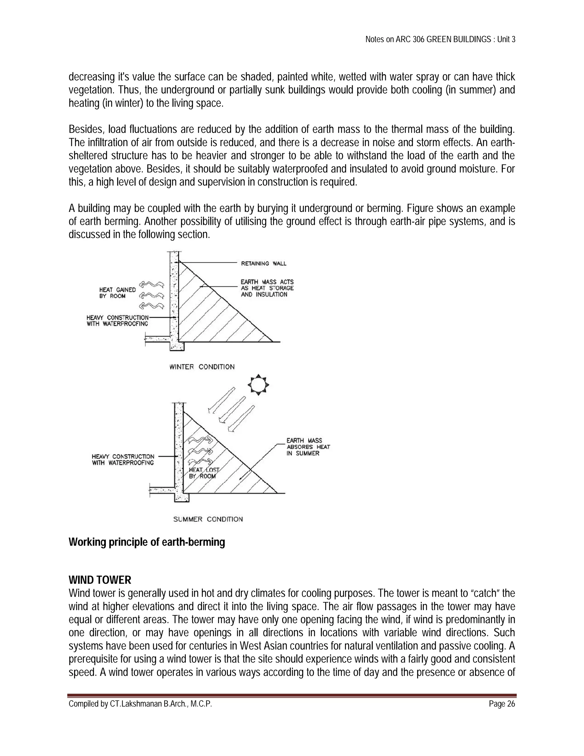 Green Buildings-passive cooling techniques | PDF