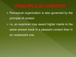 Perception (Psychology for Nurses) | PPTX