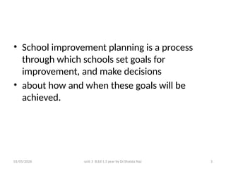 Unit 3 Planning School Improvement.pptx