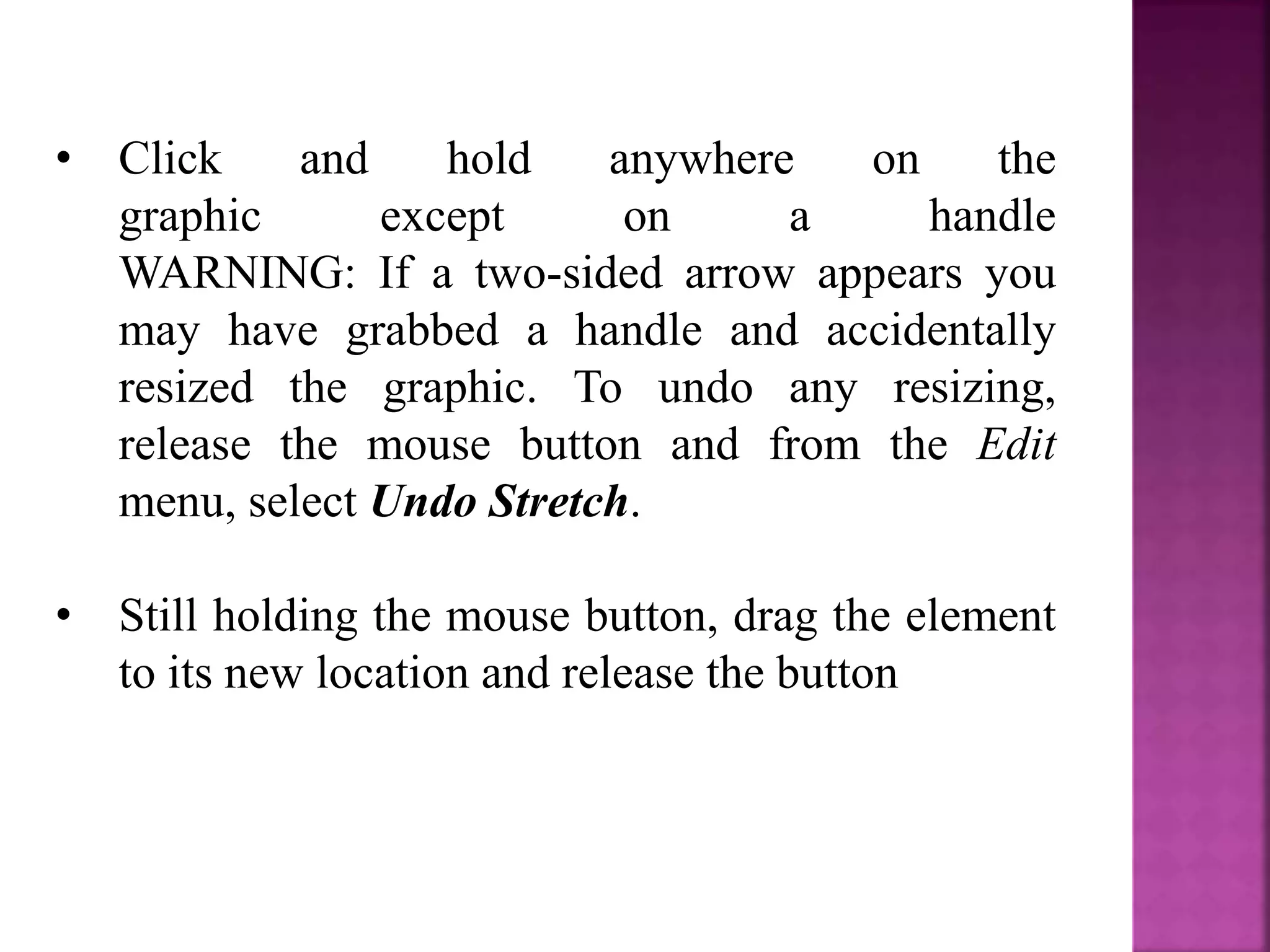 WORKING WITH GRAPHICS | PPTX | Graphics Software | Computer Software and Applications