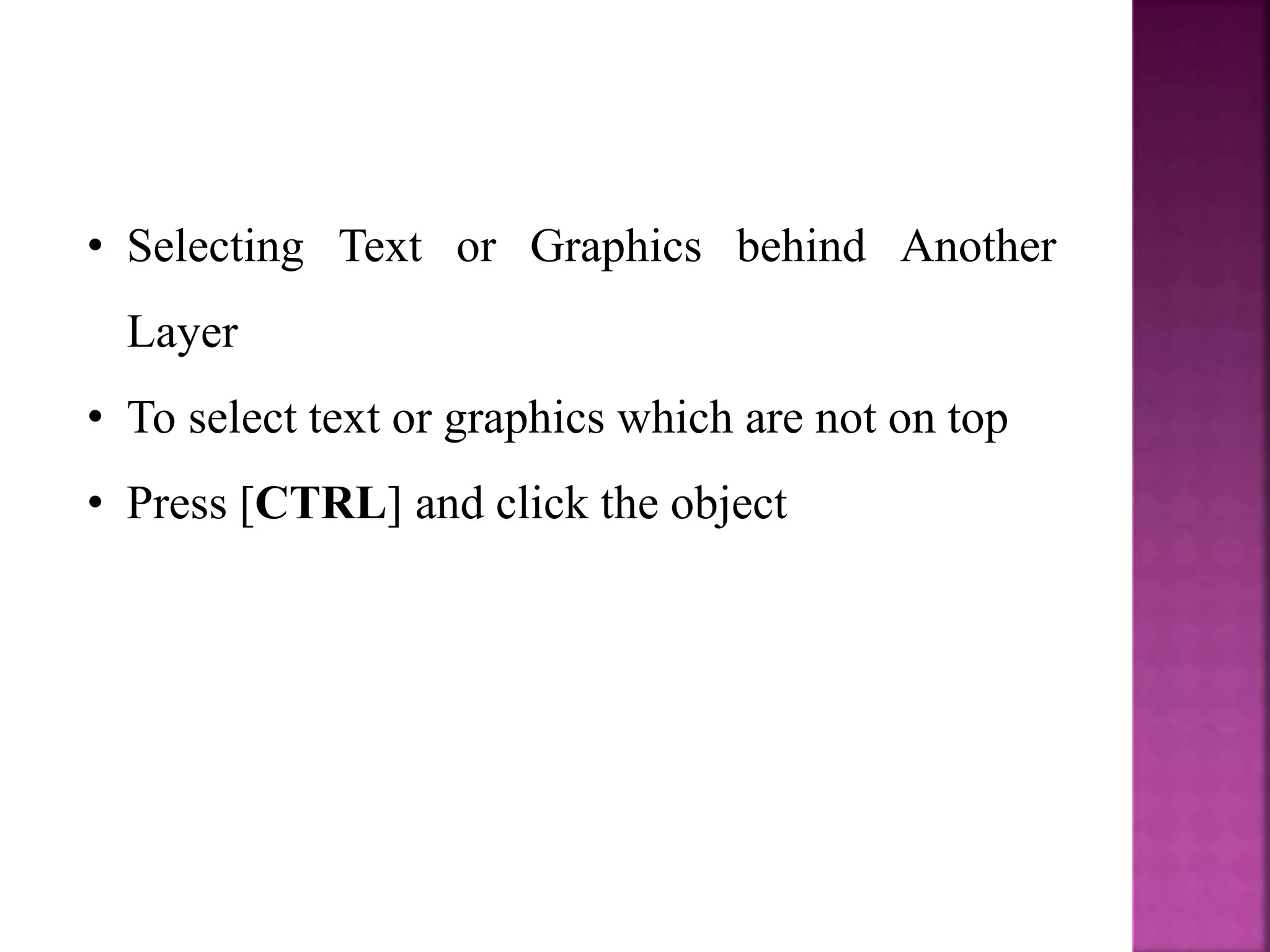 WORKING WITH GRAPHICS | PPTX | Graphics Software | Computer Software and Applications