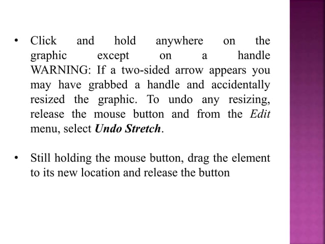 WORKING WITH GRAPHICS | PPTX | Graphics Software | Computer Software and Applications