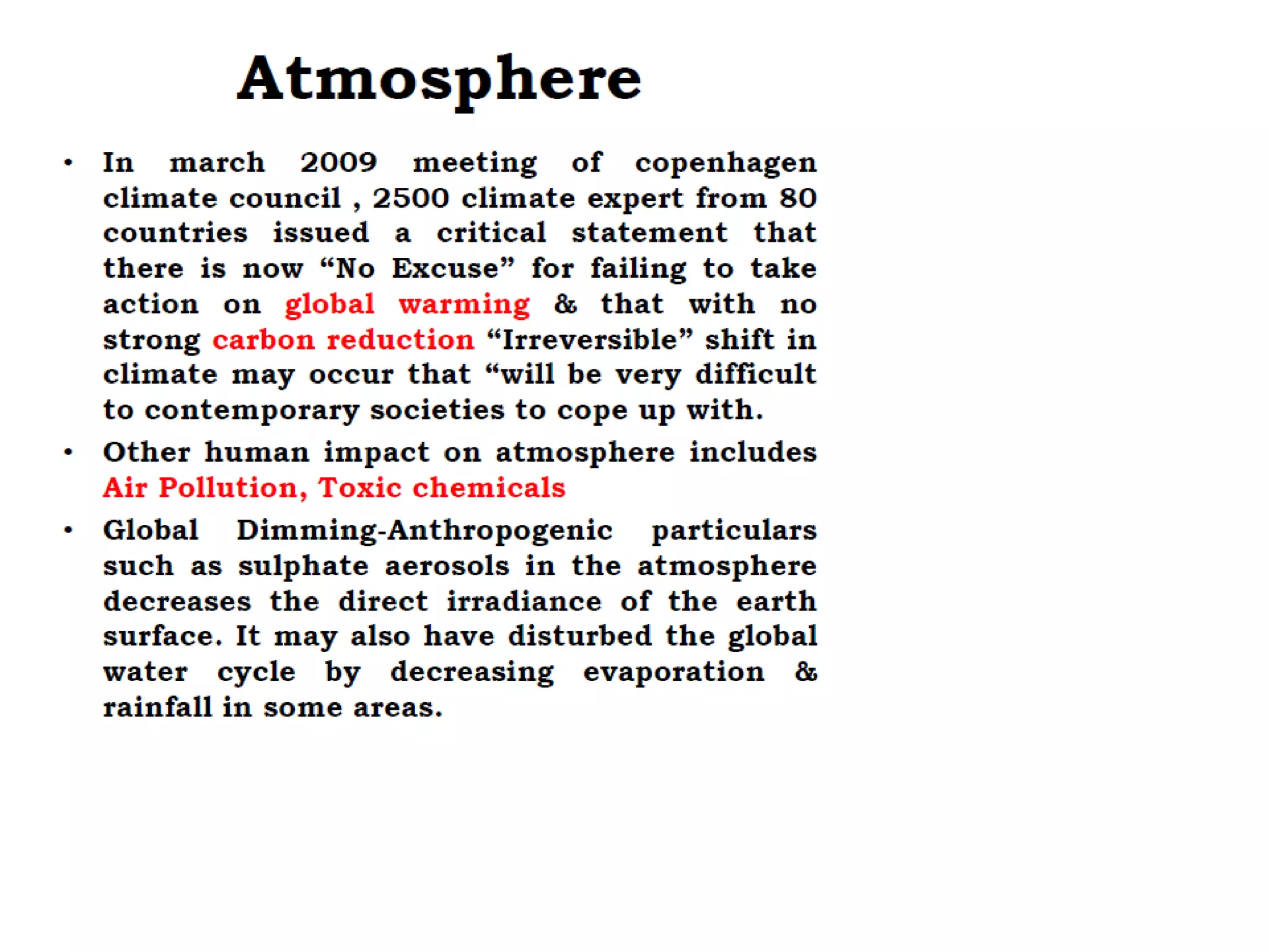 Unit 3 point 1 Environmental Sustainability | PPT | Environment | Science
