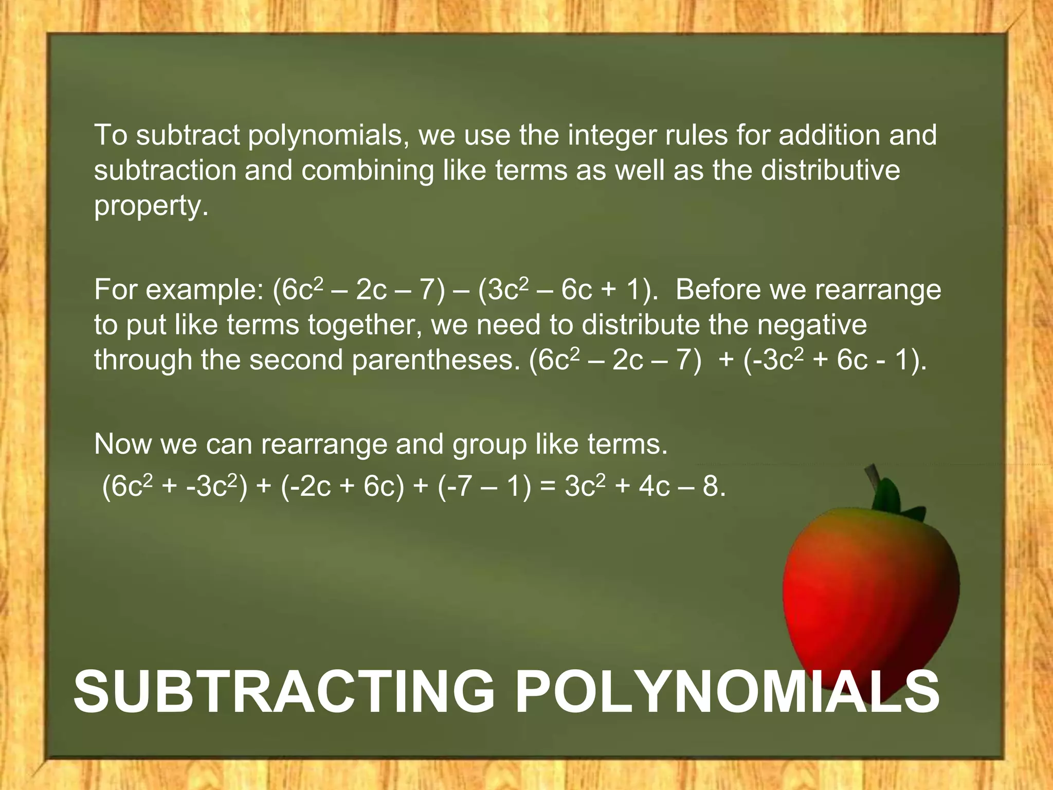 Unit 3 polynomials | PPT