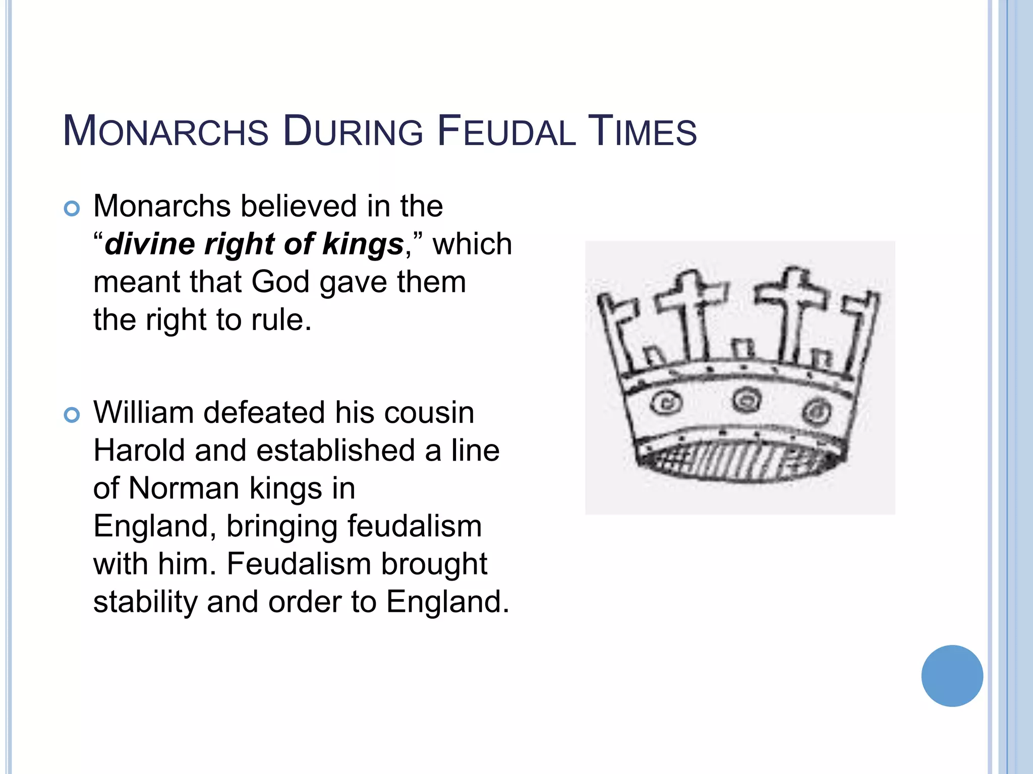 Feudalism Notes | PPTX