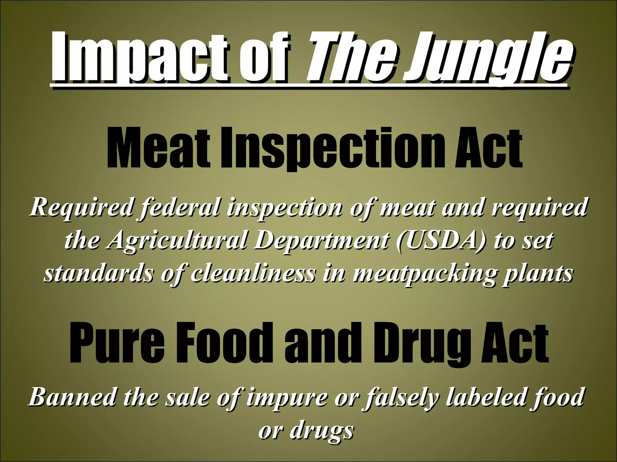 Unit 3 Powerpoint the Progressive Era | PPT