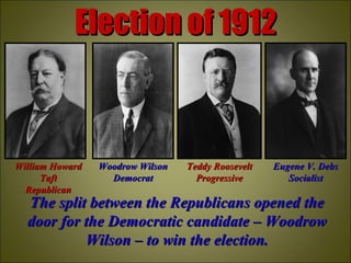 Unit 3 Powerpoint the Progressive Era | PPT