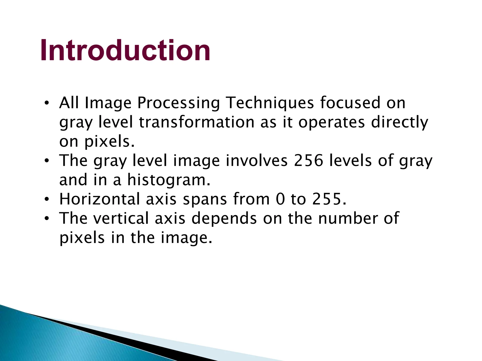 gray level transformation unit 3(image processing)) | PPTX