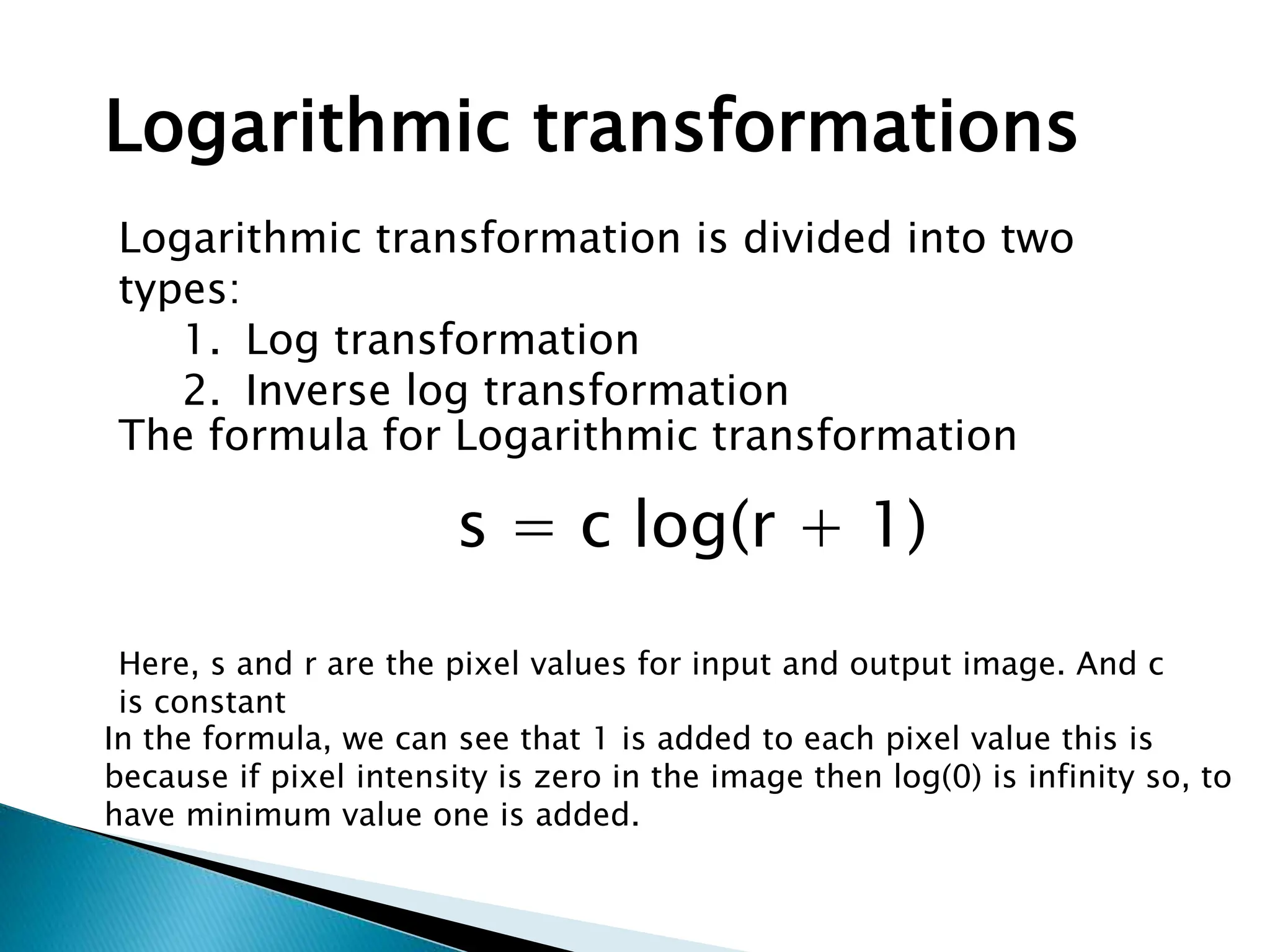 gray level transformation unit 3(image processing)) | PPTX