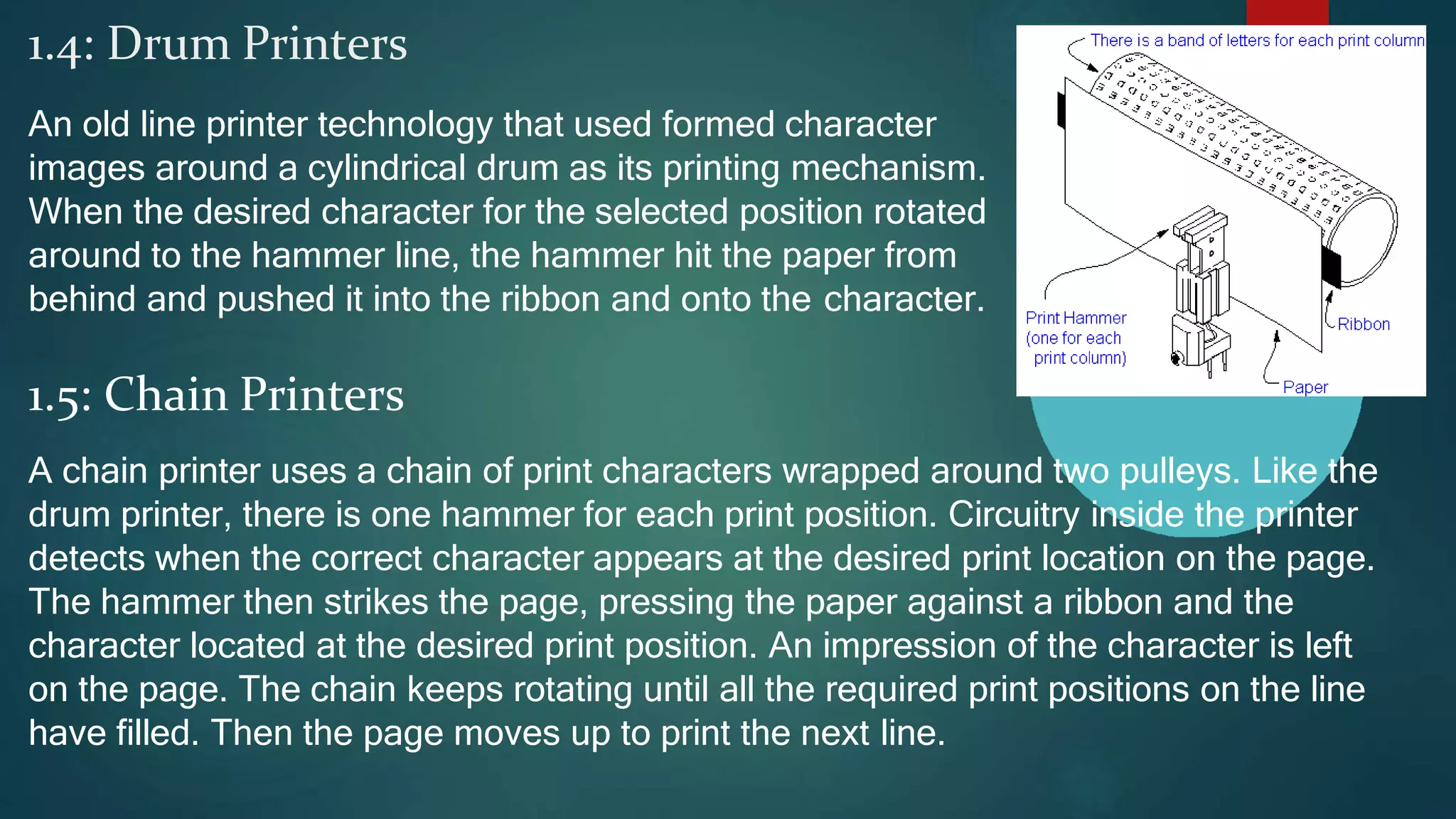 Unit3 ppt2 printers | PPT