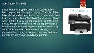 Unit3 ppt2 printers | PPT