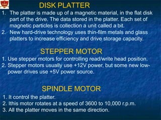 Unit3 ppt3 hard drive | PPTX | Operating Systems | Computer Software ...