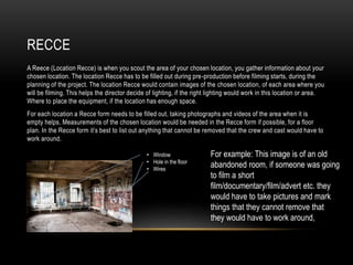 Unit 3 pr1 production research | PPTX