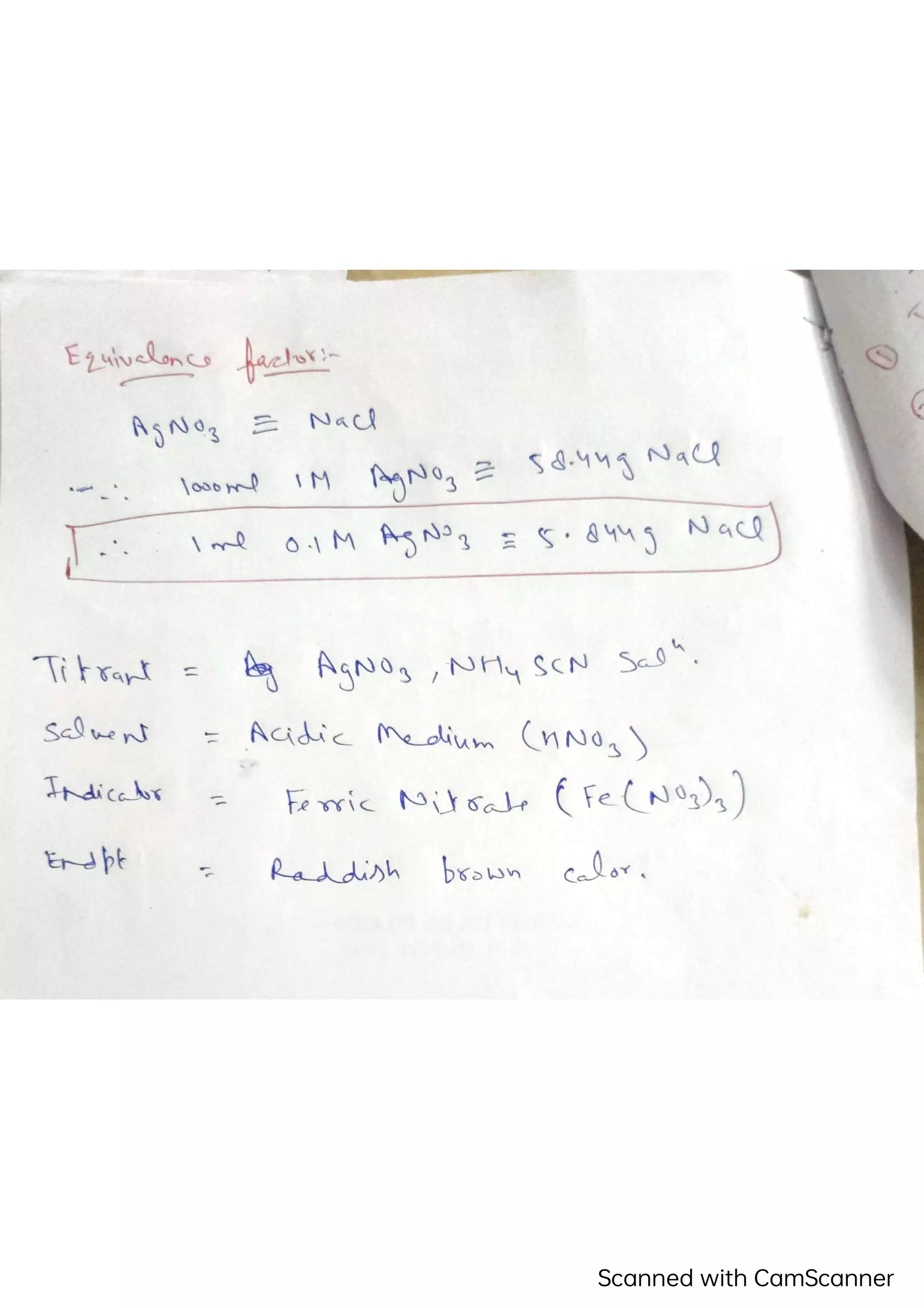 Unit 3 precipitation titration || Mohr's Method|| Volhard's method ...
