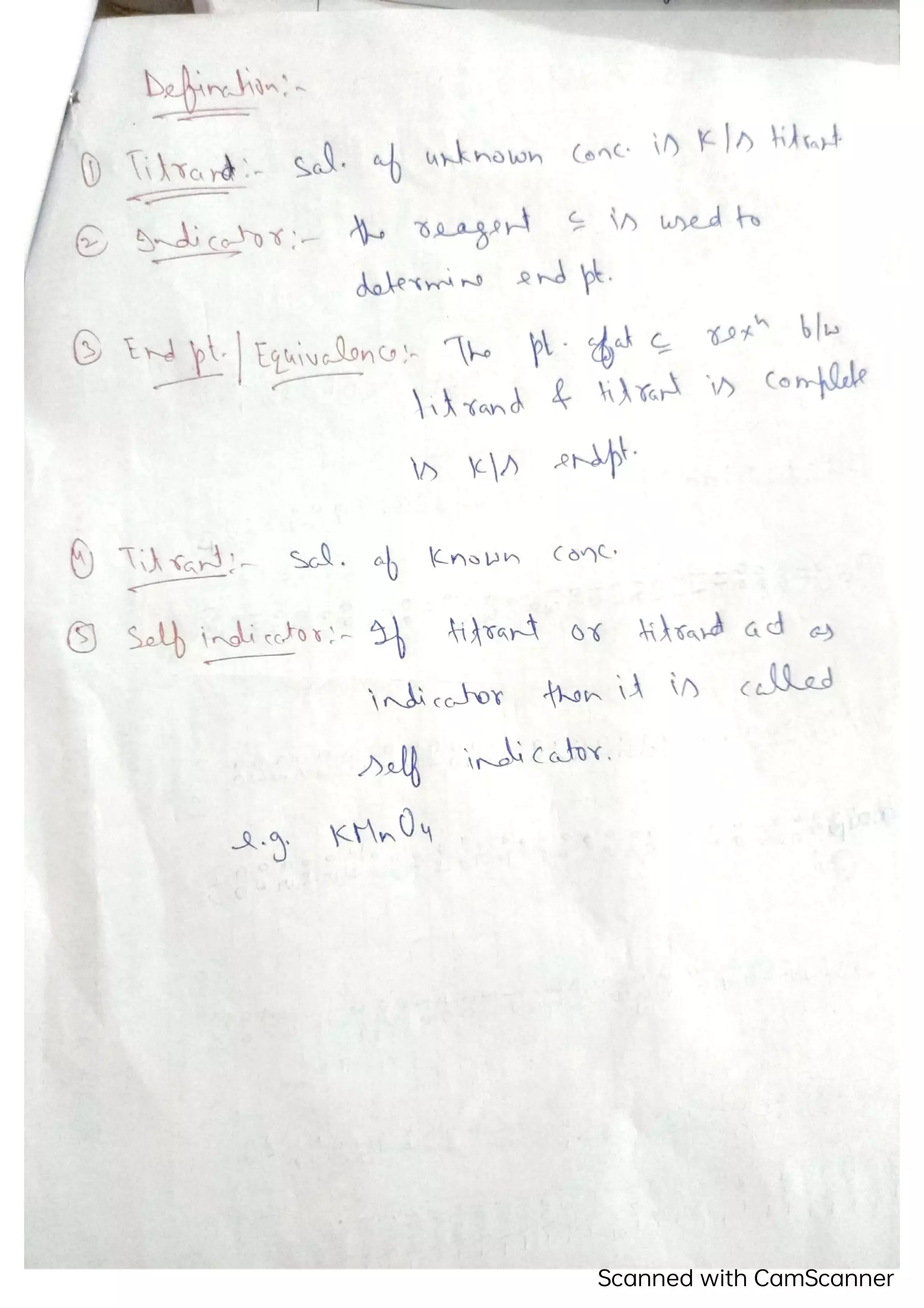 Unit 3 precipitation titration || Mohr's Method|| Volhard's method ...