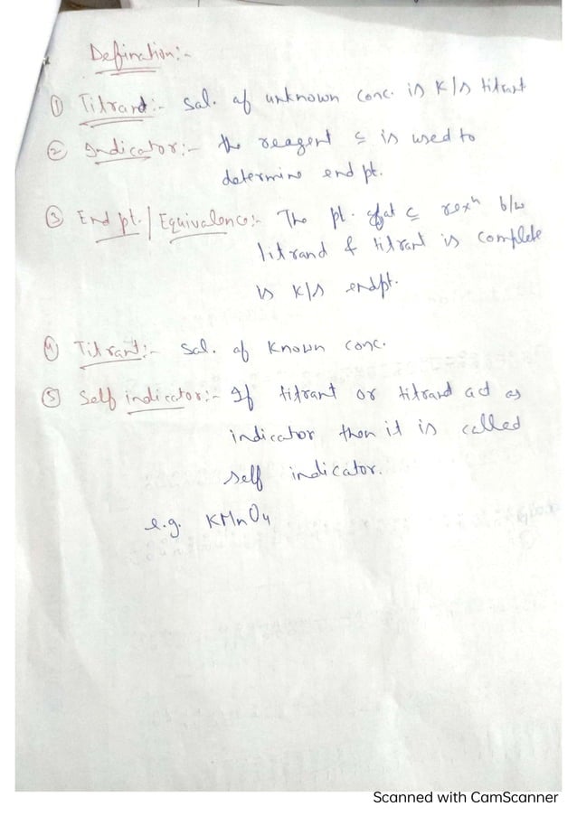 Unit 3 precipitation titration || Mohr's Method|| Volhard's method ...