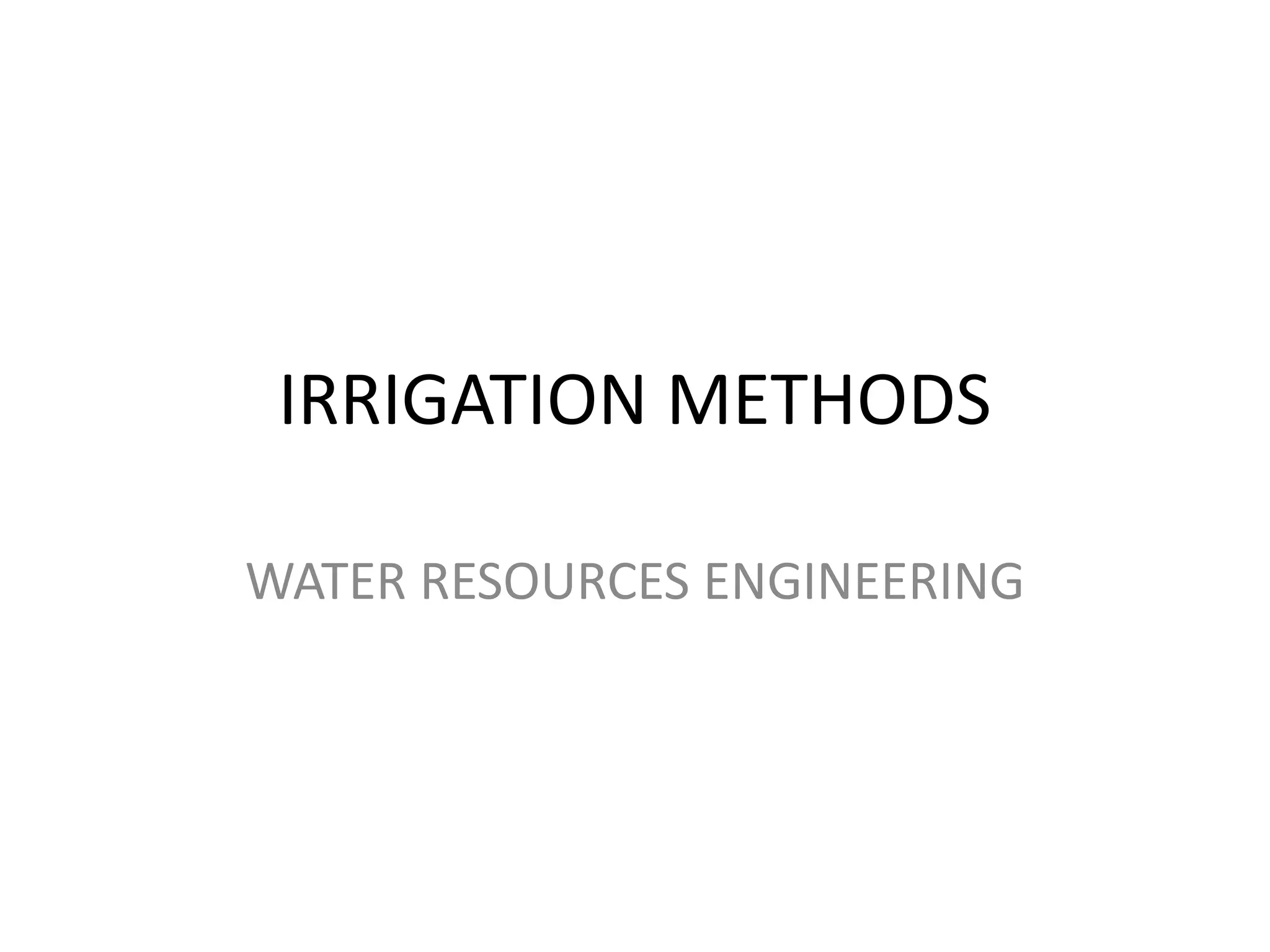 irrigation methods.ppt