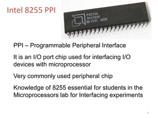 Programmable Peripheral Interface 8255 | PDF