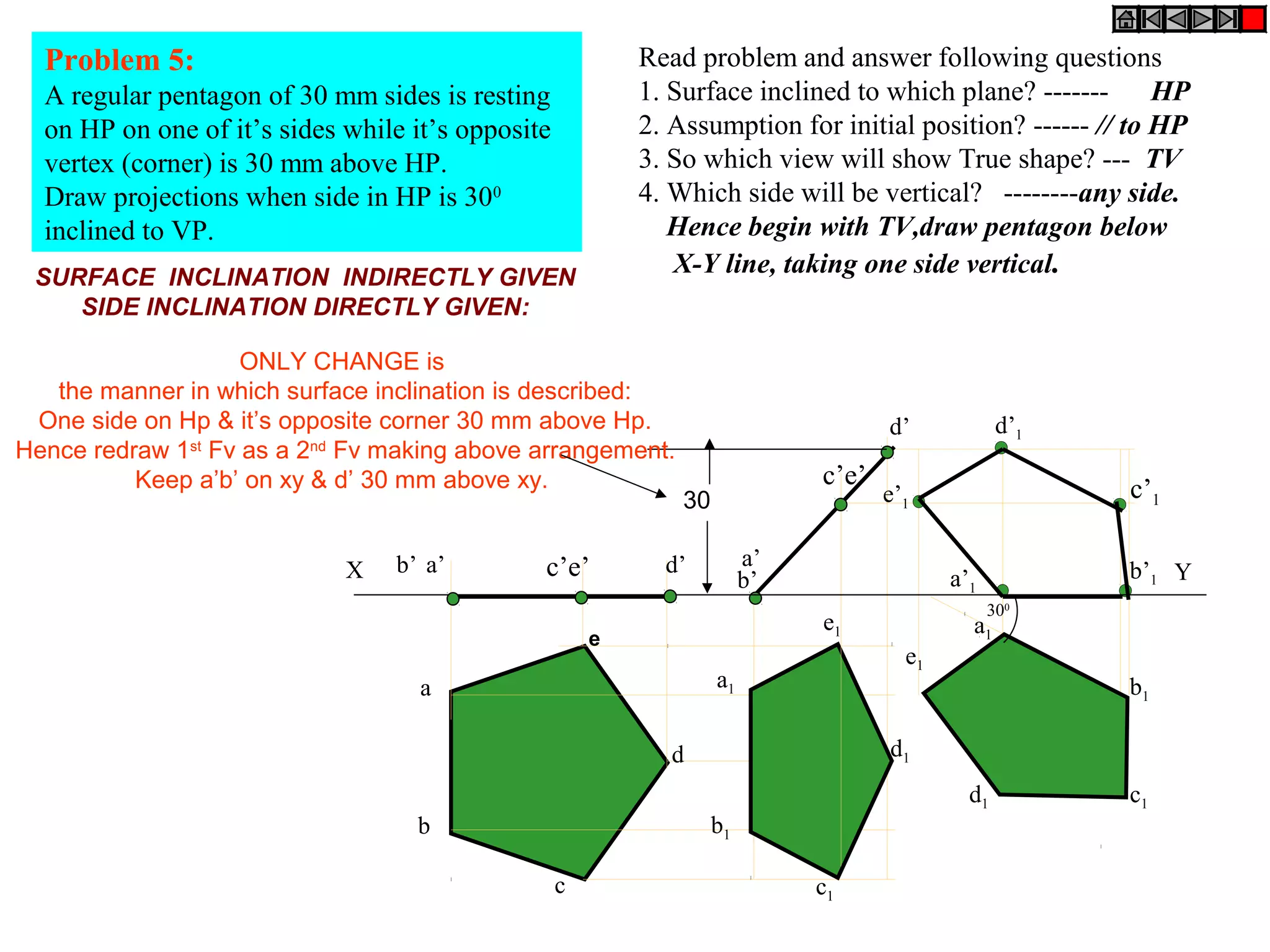 Unit 3 projection of planes | PPT
