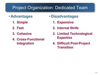 Unit 3 Project Organization.pptx related to MBA flied | PPTX