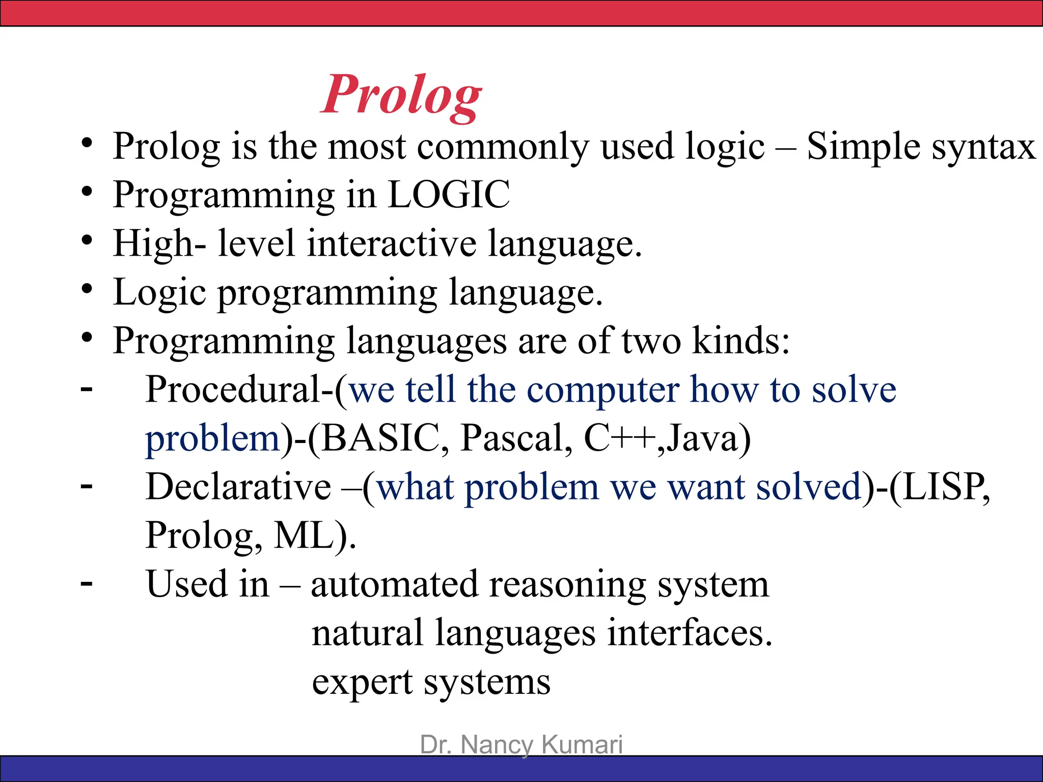 Unit 3 Prolog.pptxUnit 3 Prolog.pptxUnit 3 Prolog.pptxUnit 3 Prolog.pptxUnit | PPT