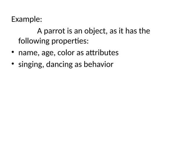 Unit 3 Pypptx Oops Concepts In Python Ppt Free Download