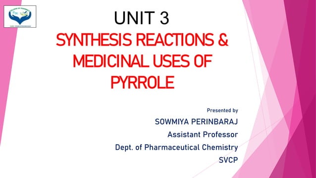 Unit 3 Pyrrole | PDF