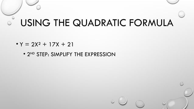 Unit 3 Quadratic Equations PowerPoint.pptx