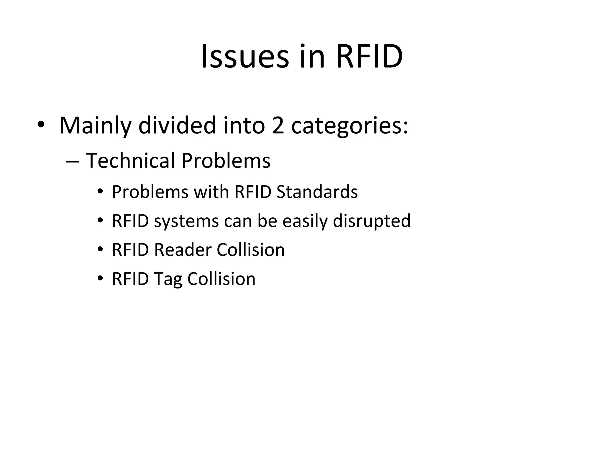 Radio Frequency Identification Technology In IOT | PPT