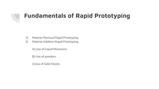 Rapid prototyping/ 3D Printing | PDF
