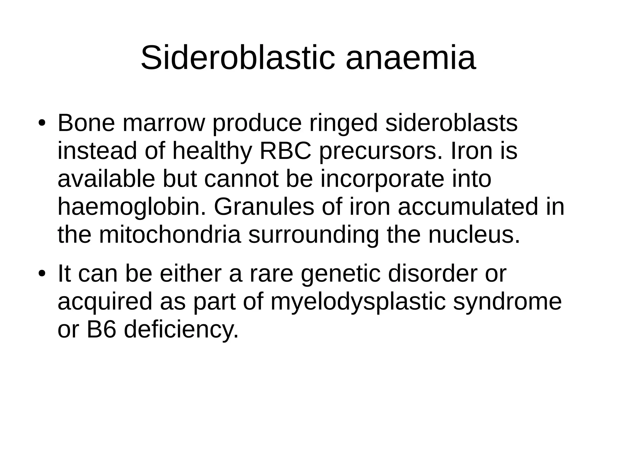 Unit 3 rbc disorders | ODP